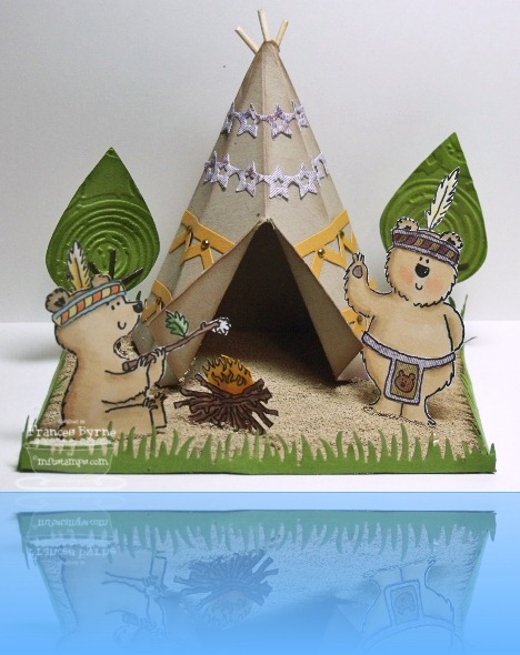 StampOwl's Studio: Fred Bear Plays Indians!